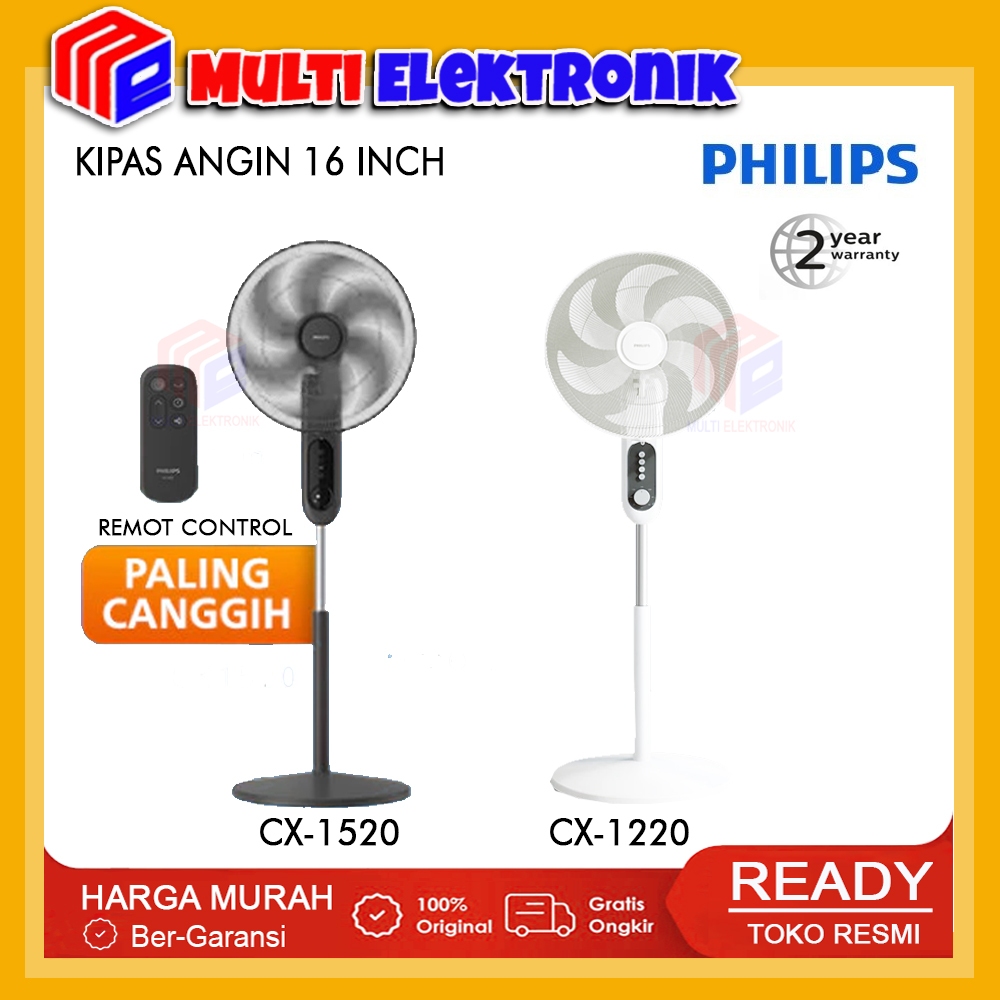 Jual Philips Kipas Angin CX-1220 / CX-1520 Ukuran 16 Inch Angin Lebih ...