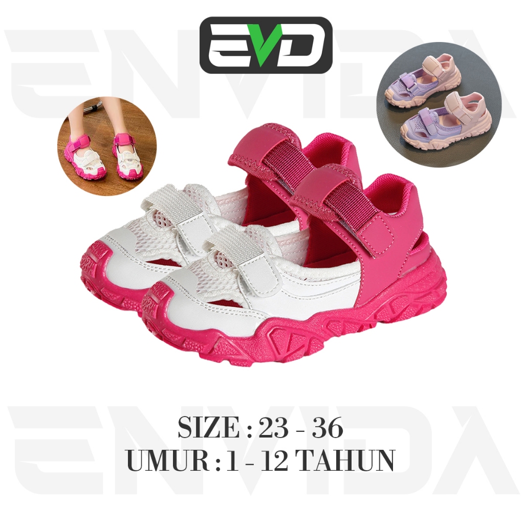 Jual EVD - Sepatu Sandal Anak Perempuan Sandal Model Terbaru Trendy ...