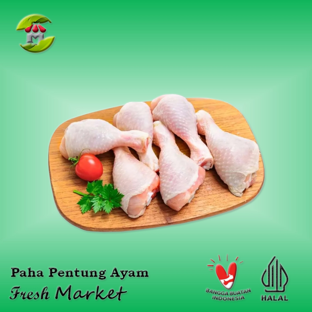 Jual [JAKPUS] Paha Pentung Drumstick Ayam Pack 950gr - 1kg | Shopee ...