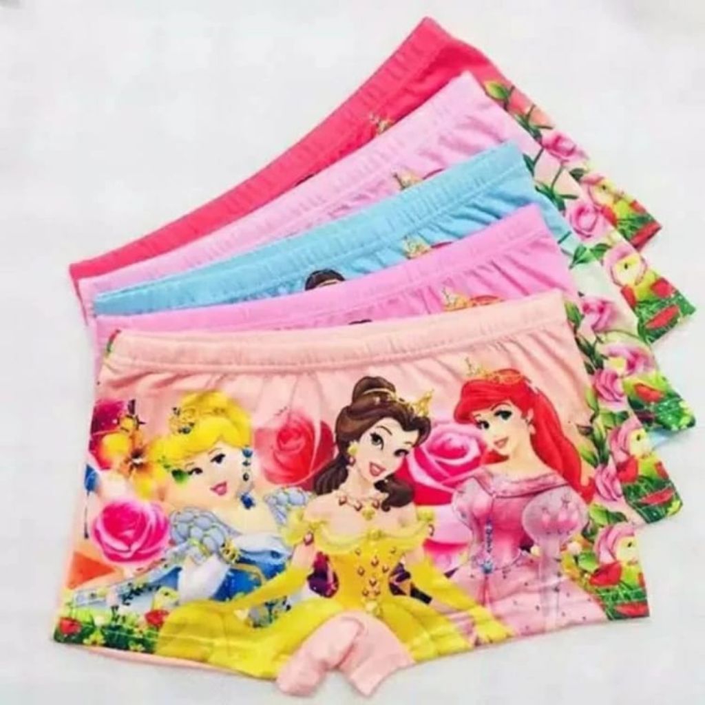 Jual Promo 6 Pcs Boxer Anak Cewek Prempuan Cute Yang PREMIUM/Celana ...