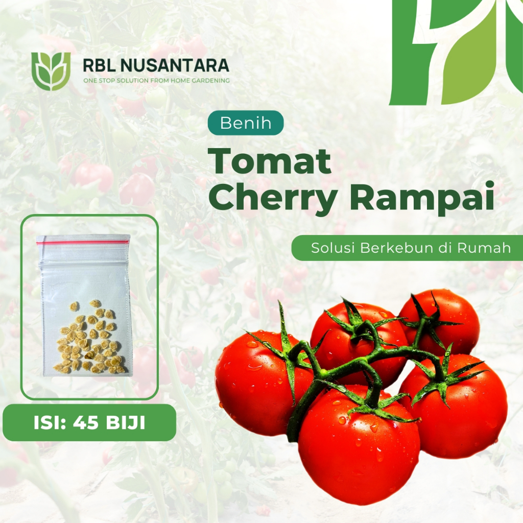 Jual BENIH SAYURAN - 45 Benih Tomat Rampai | Shopee Indonesia