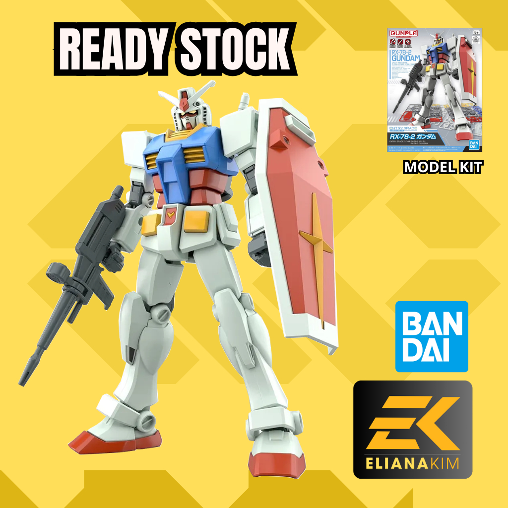 Jual ENTRY GRADE RX 78-2 Gundam Bandai ( EG RX-78) | Shopee Indonesia