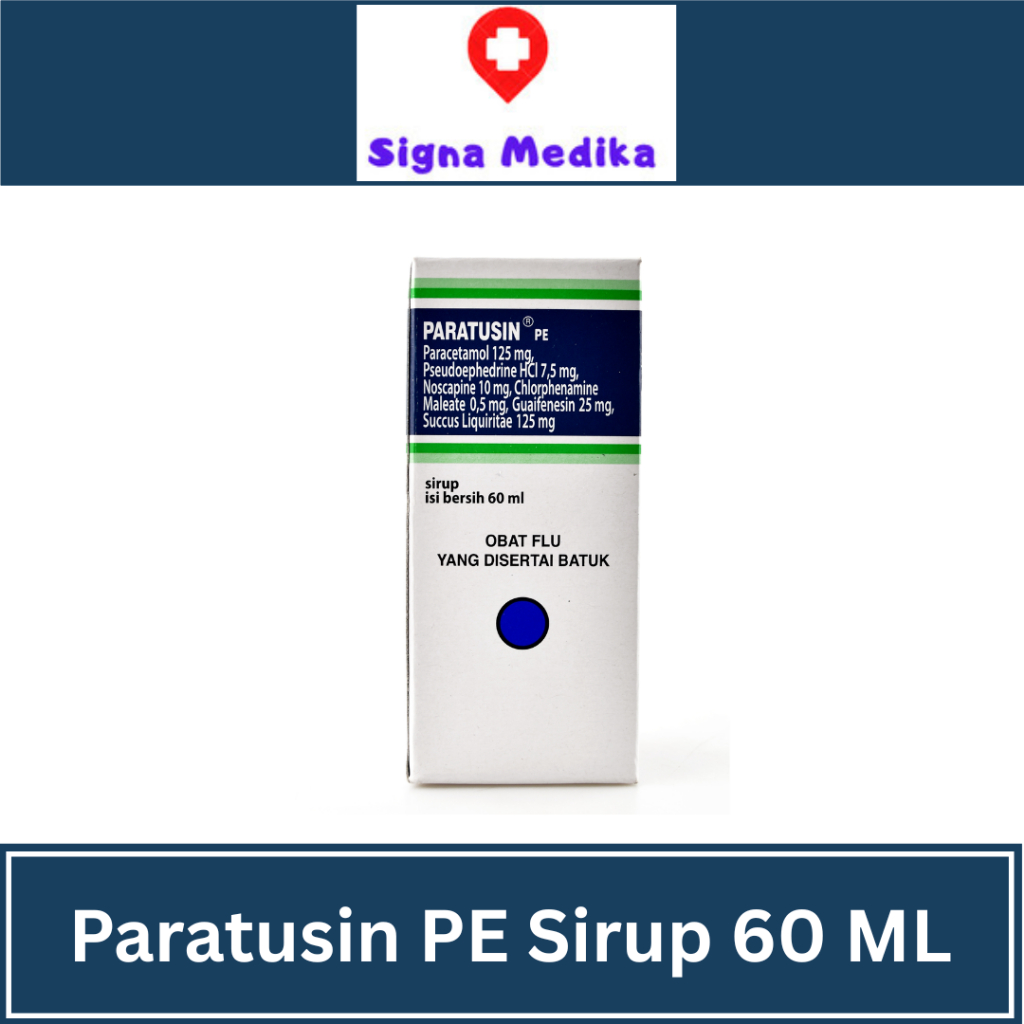 Jual Paratusin PE sirup 60ml - Obat Batuk Dan Pilek | Shopee Indonesia