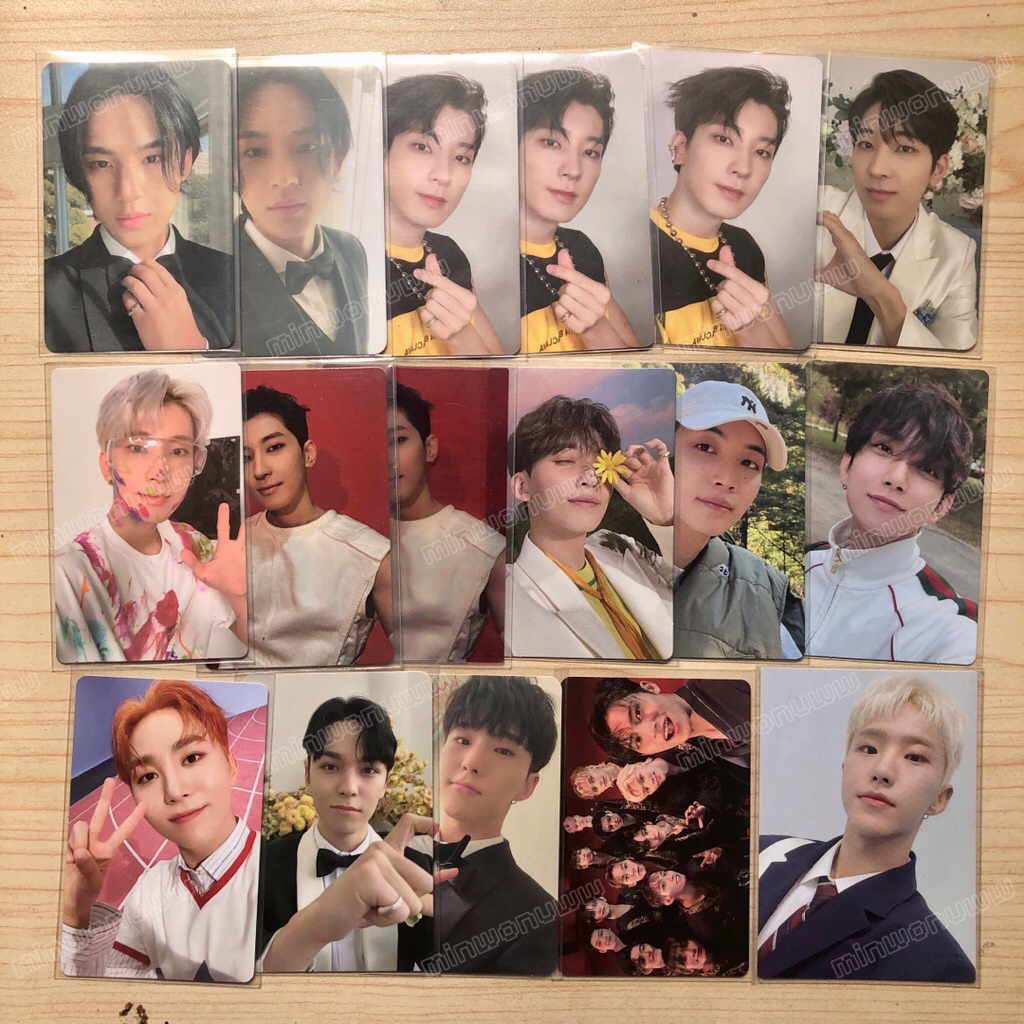 Jual pc photocard SEVENTEEN official jeonghan mingyu wonwoo sector 17 s17 carver its in the soop ...