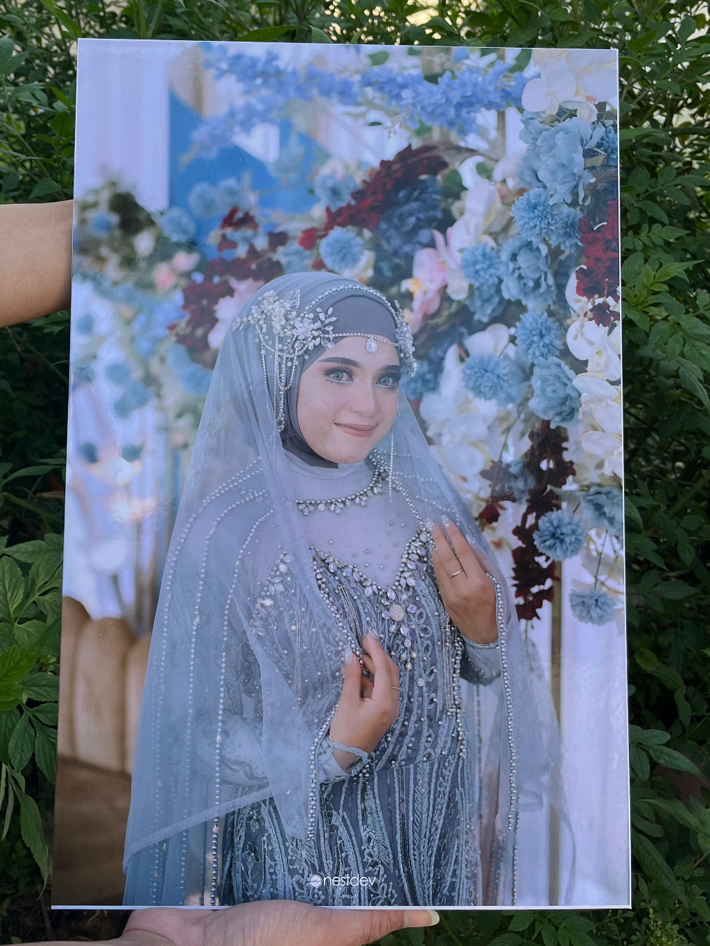 Jual FOTO BINGKAI A3, cetak foto bingkai papan MDF A3, print foto ...