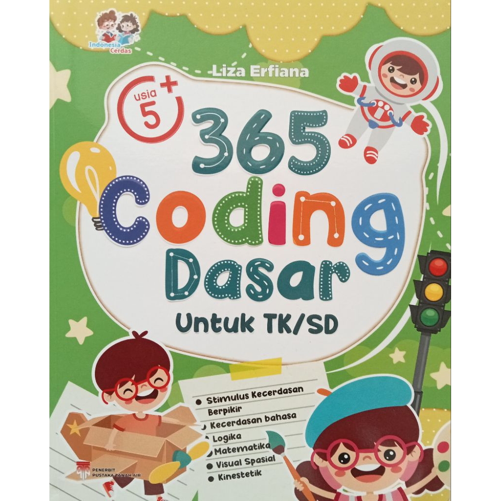 Jual CODING 365 DASAR UNTUK ANAK TK // SD USIA 5+ [HIJAU] | Shopee ...