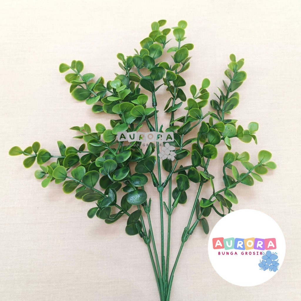 Jual Artificial Large Eucalyptus Grass Artificial Rumput Paslu Hiasan ...