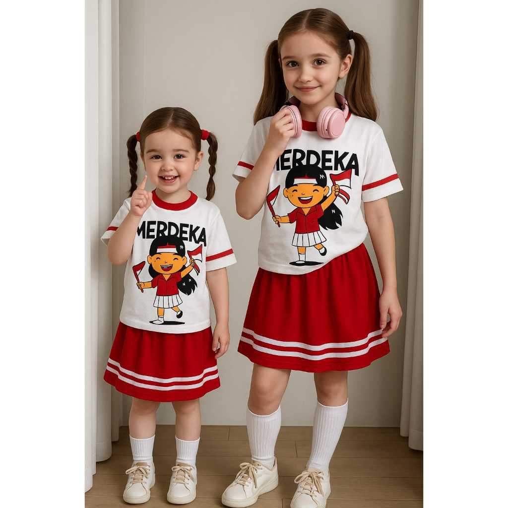 Jual Setelan Anak Perempuan Tema Merdeka–Outfit Lucu Usia 3 Bln-10 ...