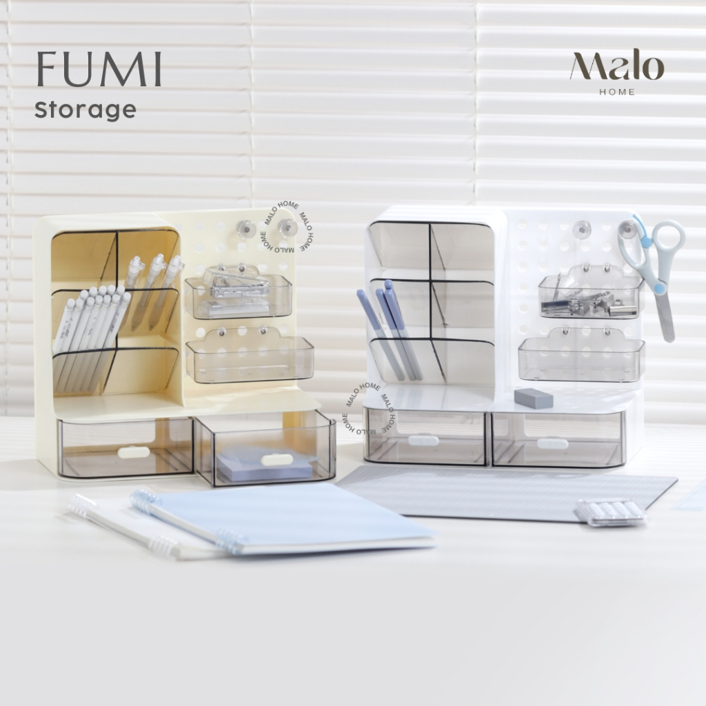 Jual MALOHOME - FUMI Storage Tempat Penyimpanan Storage Meja Organizer ...