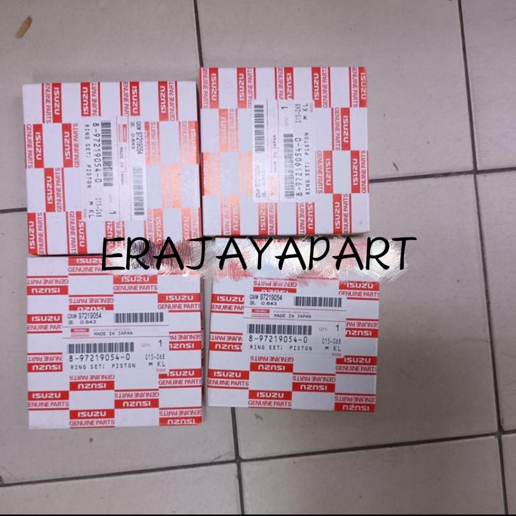 Jual ring seher set isuzu nkr71 nkr 71 ovz std original isuzu japan | Shopee Indonesia