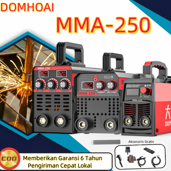 Jual DOMHOAI Mesin Las Portable MMA-250 untuk Keluarga, Berkualitas ...