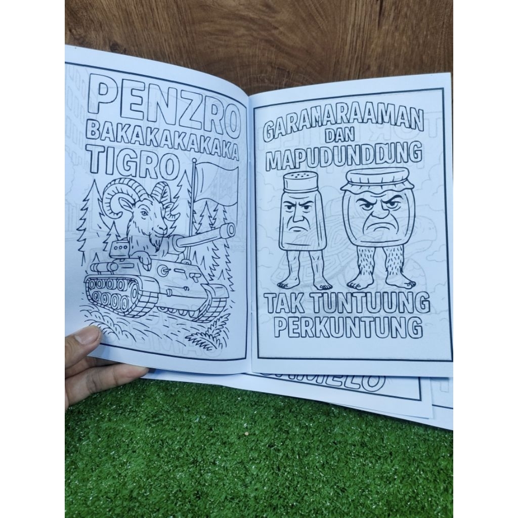 Jual ANOMALI BRAINROT BUKU MEWARNAI | KARAKTER BUKU GAMBAR | TUNG TUNG ...