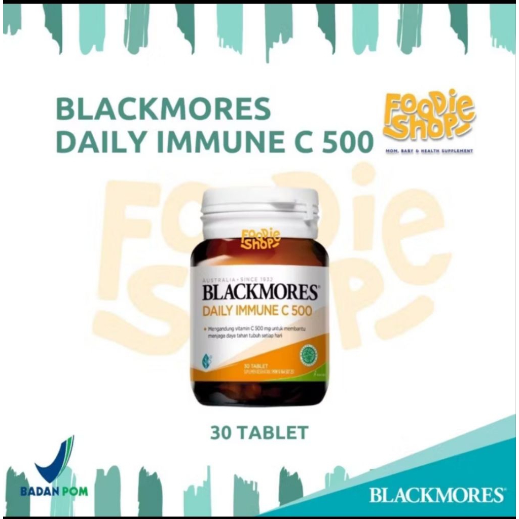 Jual Blackmores Daily Immune / Vitamin C 500 tablet | Shopee Indonesia
