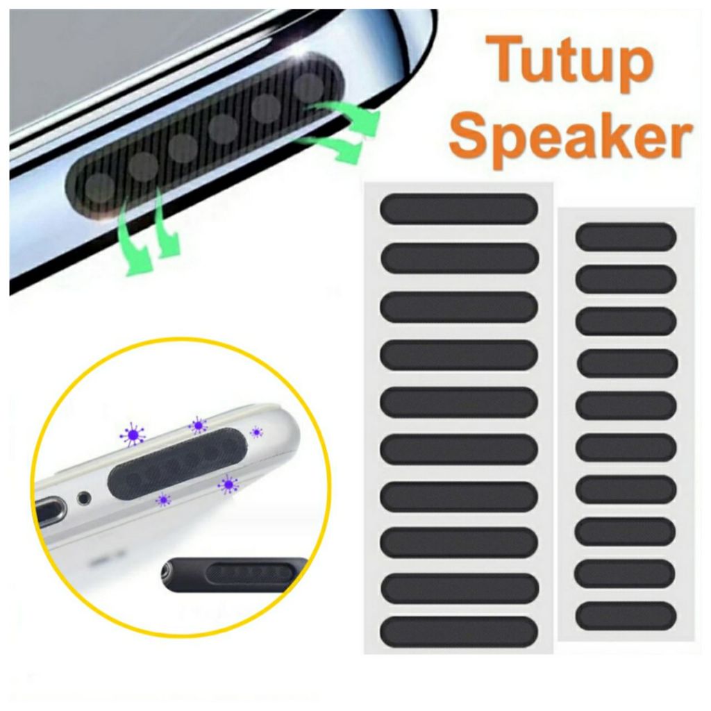 Jual RD STIKER PENUTUP LUBANG SPEAKER ANTI DEBU ISI 10 PCS STICKER ...
