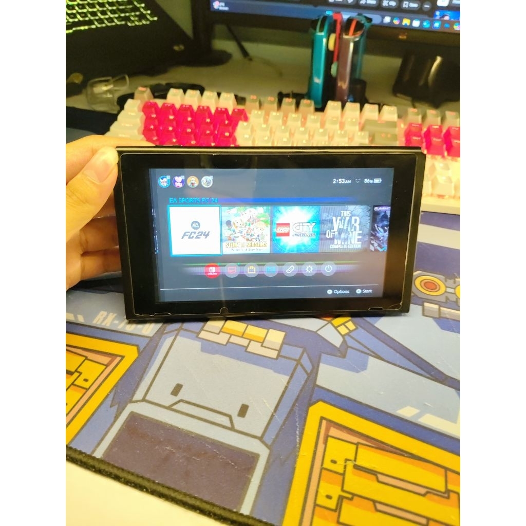 Jual Nintendo Switch V2 OFW Batangan Tablet Only | Shopee Indonesia