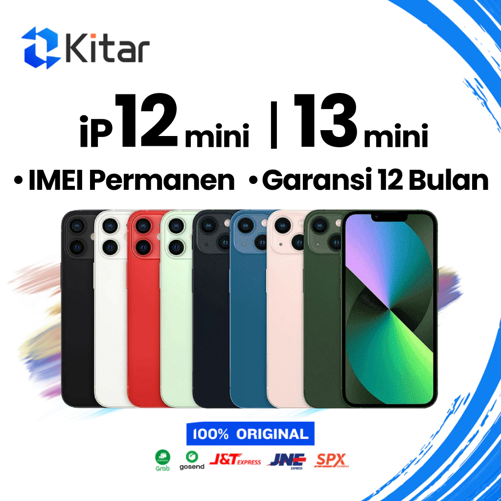 Jual iPhone 12 Mini | 13 Mini ex iBox IMEI Permanen Garansi 12 Bln 100% Original Second iPhone ...