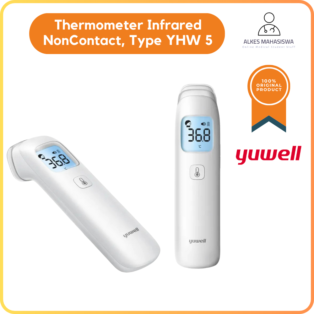 Jual Termometer Infrared Thermometer non contact Yuwell YHW 5 Triple Sensor | Shopee Indonesia