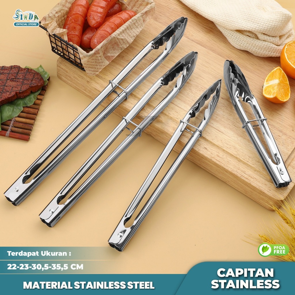 Jual Sinda Penjepit Roti Capitan Makanan Roti Alat Makan Penjepit Kue ...