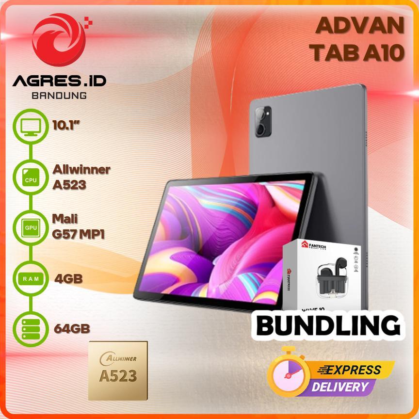 Jual ADVAN TAB A10 4GB 64GB WI-FI GARANSI RESMI INDONESIA | Shopee Indonesia