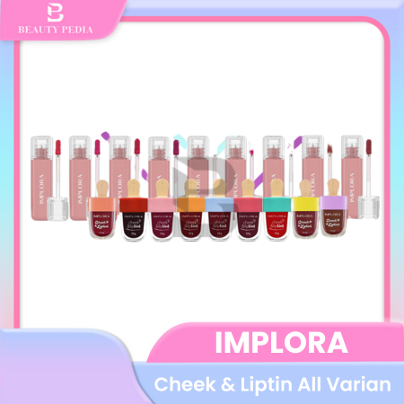 Jual Beauty Pedia IMPLORA Cheek & Liptin - Impora Cheek & Lip Tin ...