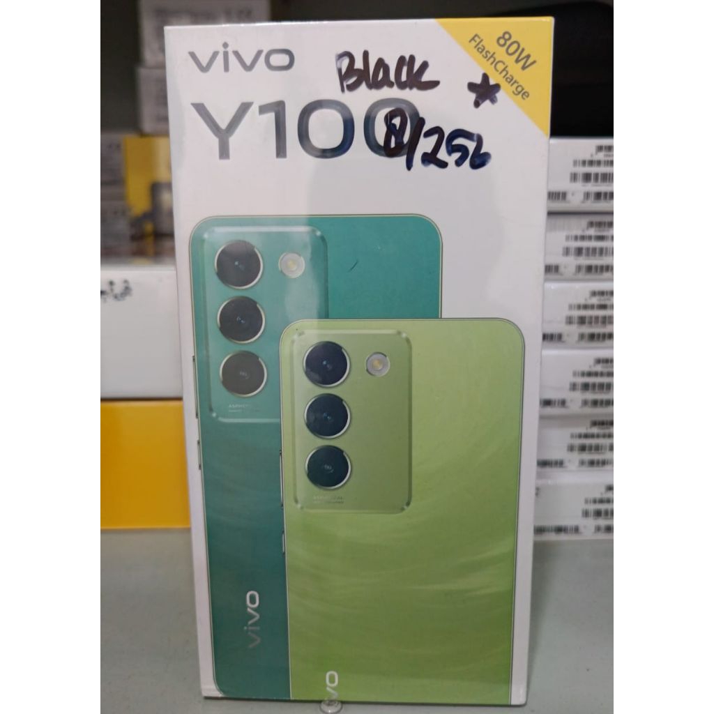 Jual VIVO Y100 4G 8GB+256GB Black BNIB Garansi Resmi Indonesia | Shopee Indonesia