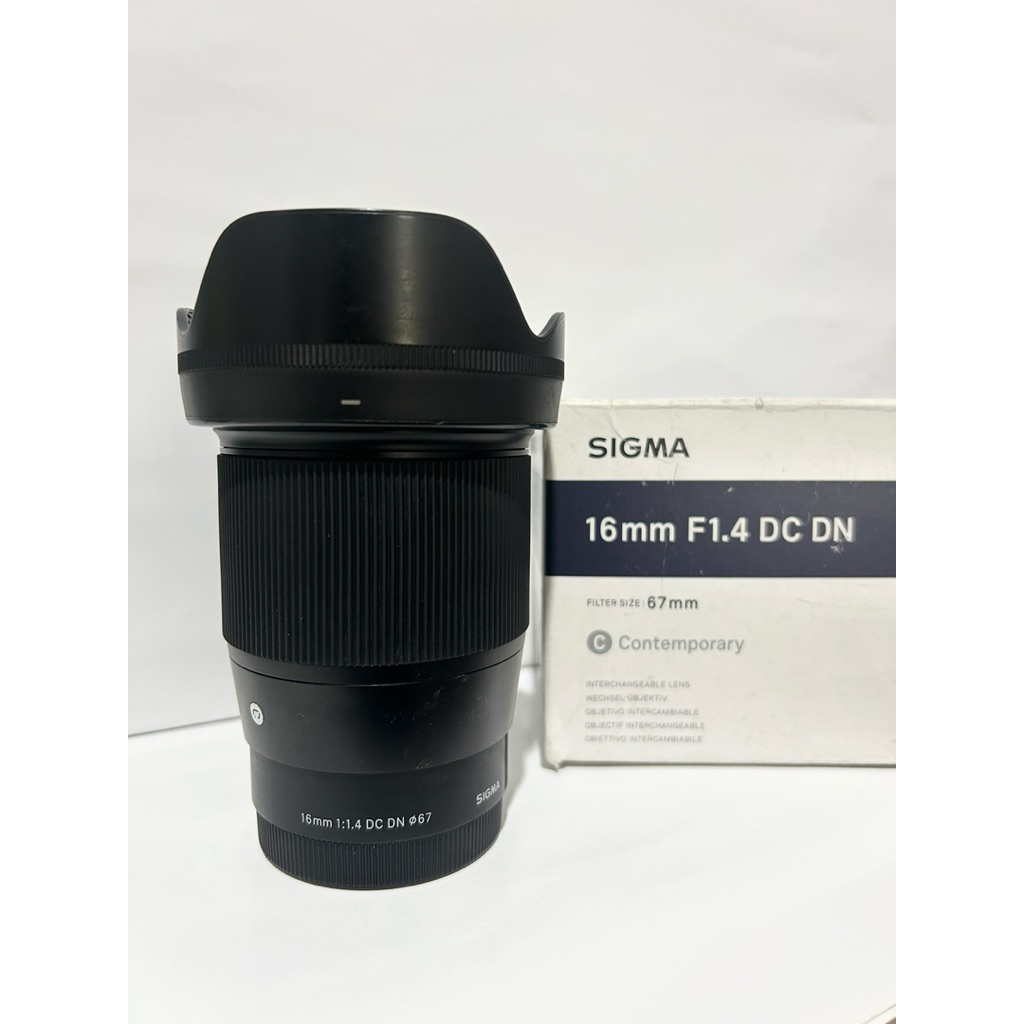 Jual LENSA SIGMA 16MM F1.4 DC DN SONY MULUS | Shopee Indonesia