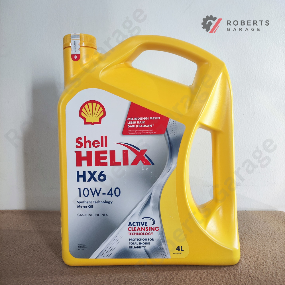 Jual Oli Mobil Shell Helix HX6 10W-40 [4L] | Shopee Indonesia