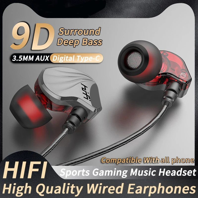 Jual Headset Gaming kabel S2000 Tidak ada penundaan With Mic 9D Bass ...