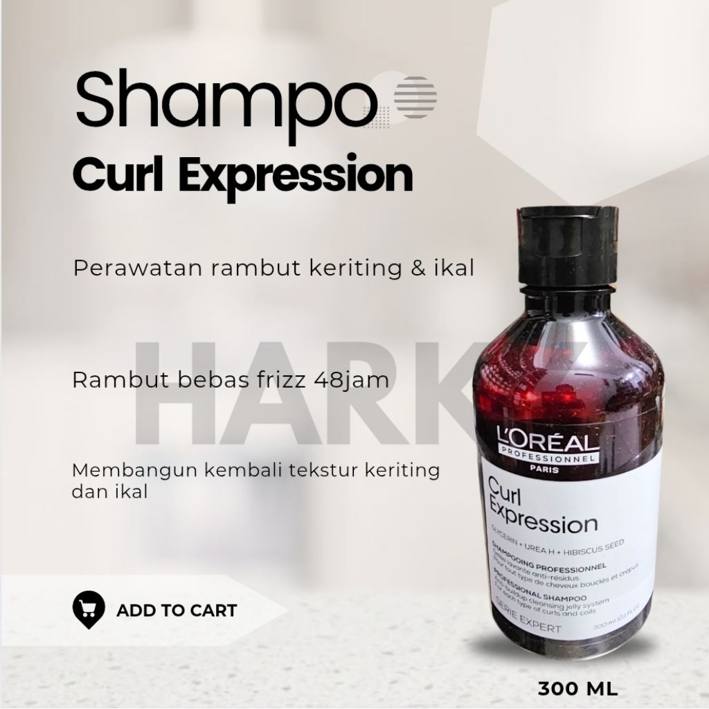 Jual LOREAL SERIE EXPRESSION CURL EXPRESSION SHAMPOO 300ML | Shopee Indonesia