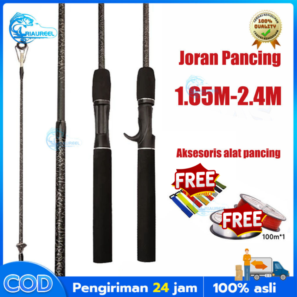 Jual [Riaureel] Joran UL Ultralight Renlong Joran Pancing1.65M/1.8M/2.1M/2.4M Joran Pancing ...