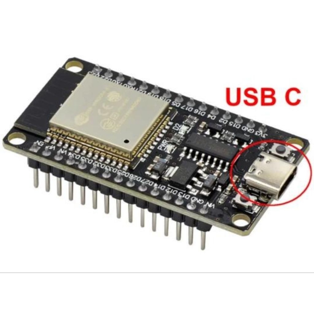 Jual NEW PART USB C ESP32 ESP-32 ESP32S 32S TYPE C wifi module devkit Dev | Shopee Indonesia