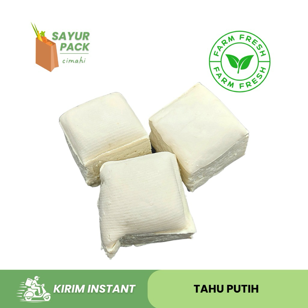 Jual TAHU PUTIH 1 bungkus | tahu putih susu | tahu mentah | sayur ...