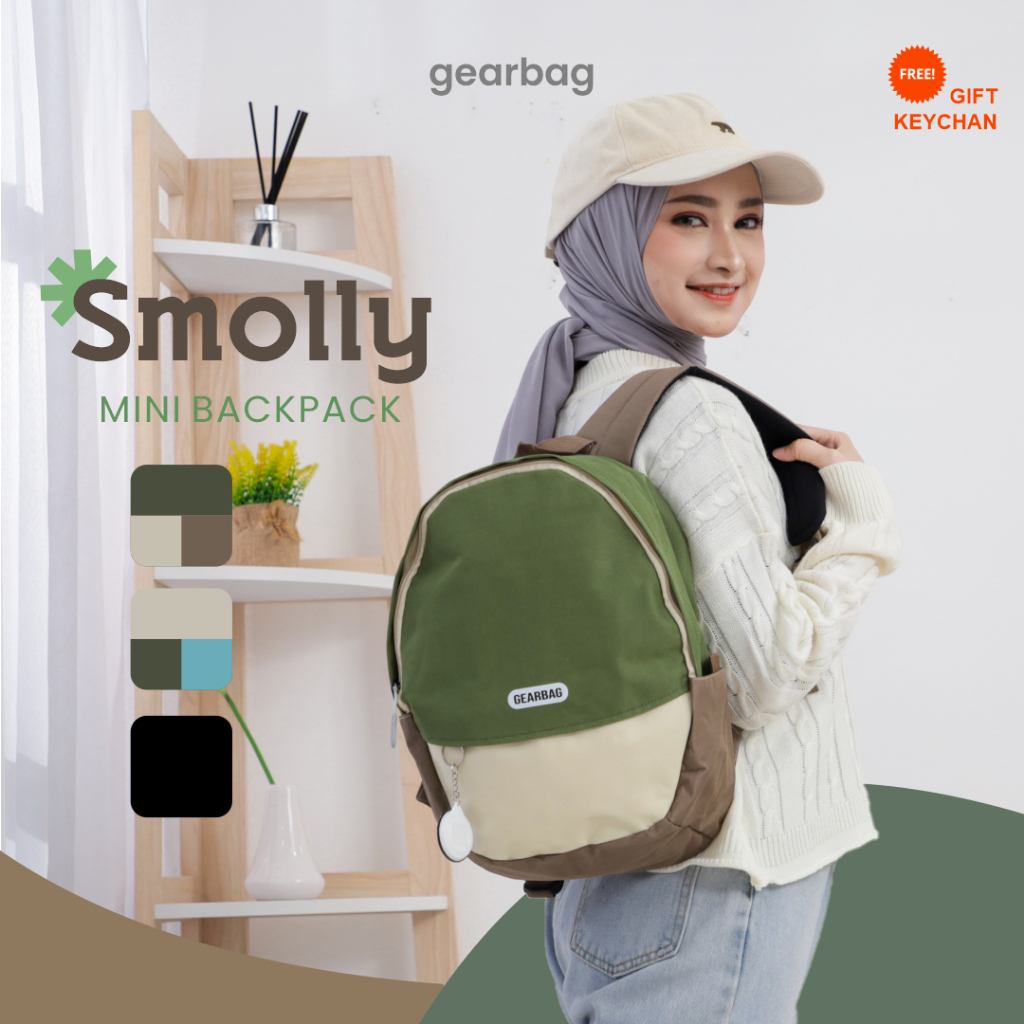 Jual GEAR BAG COLLECTION - Tas Ransel Mini Wanita // Smile Smolly //tas ...