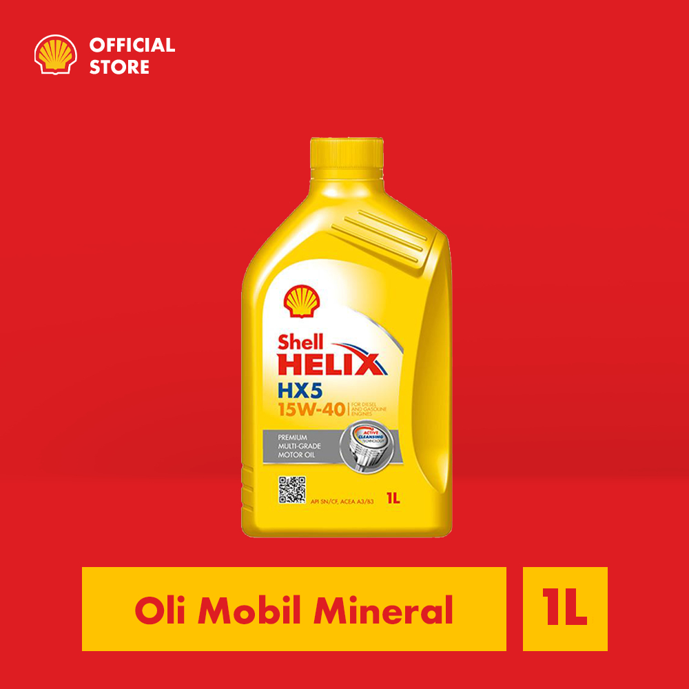 Jual Shell Helix HX5 15W-40 (1L) Oli Mesin Mobil | Shopee Indonesia