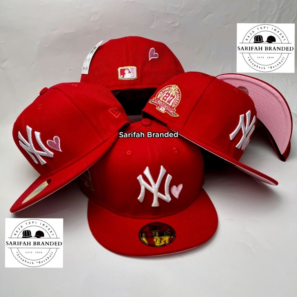 Jual Topi Build Up NY Love Super AA+ Import - Topi Fitted Yankees ...