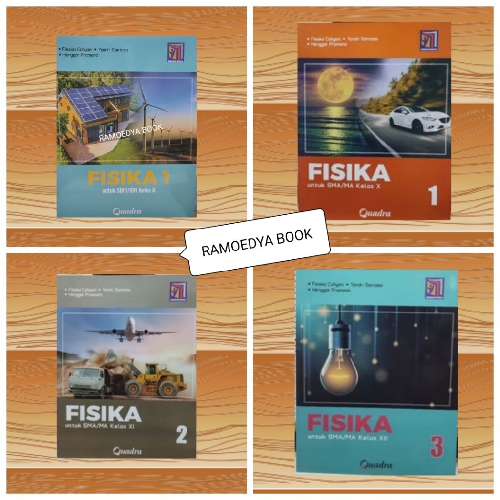 Jual Buku FISIKA SMA/MA kelas 10 , 11 , 12 Kurikulum Merdeka Quadra | Shopee Indonesia