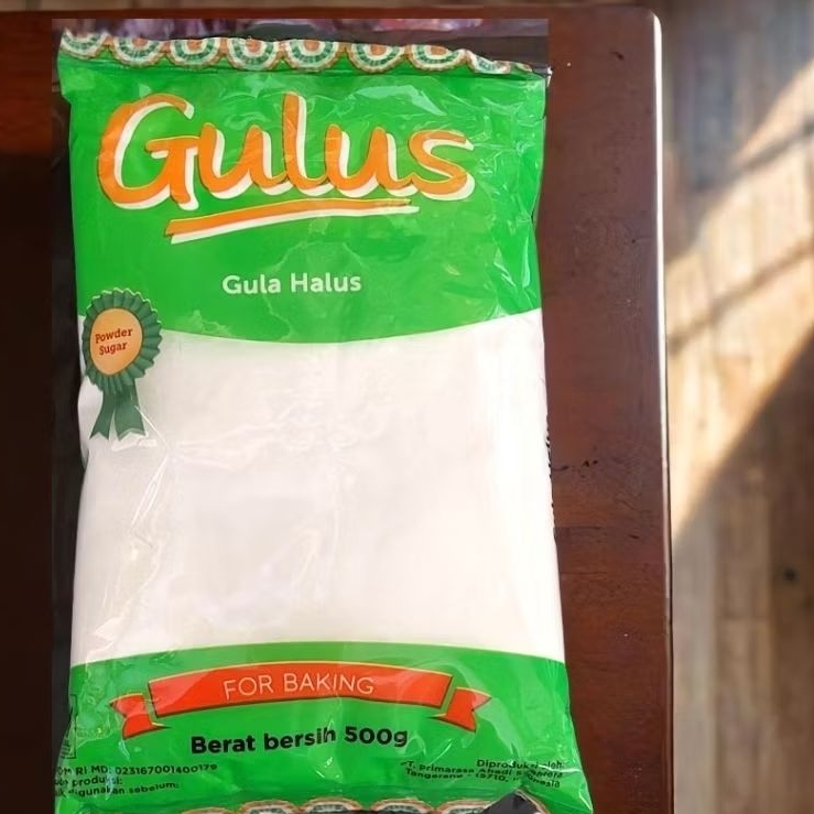 Jual GULUS Gula Halus 1Pack [SATUAN] / Gula Halus For Baking 500g ...