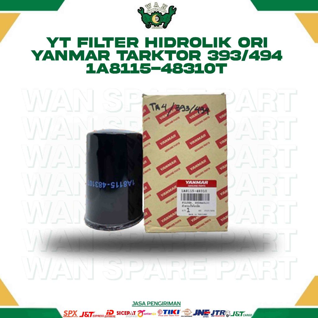 Jual YT FILTER HIDROLIK ORI YANMAR TARKTOR 393/494 1A8115-48310T for ...