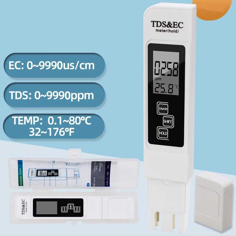 Jual Alat Ukur Hidroponik - TDS & EC meter | Shopee Indonesia