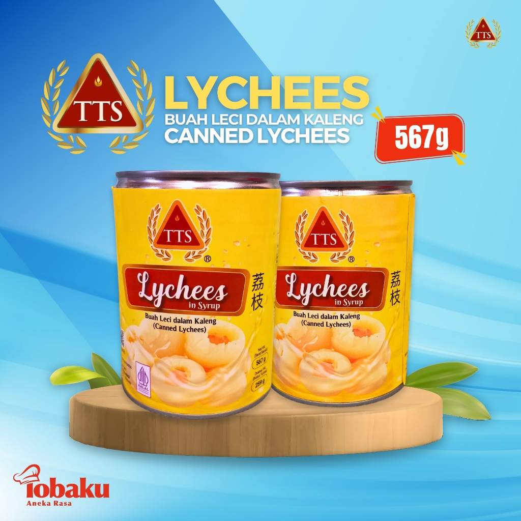 Jual TTS LYCHEES Canned Lychees - Buah Leci dalam Kaleng 567g ...