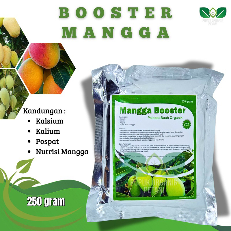 Jual Pupuk Organik Booster Pelebat Pemanis Buah Mangga ,Pupuk Penyubur Cepat Berbuah Lebat ...