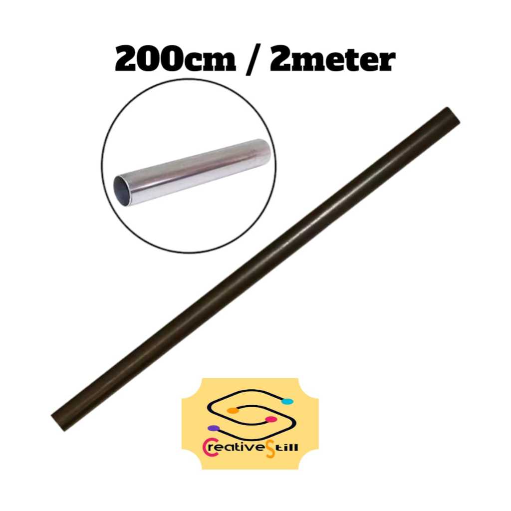Jual besi pipa 3/4 inch besi pipa galvanis pipa ambalan 2 meter besi ...