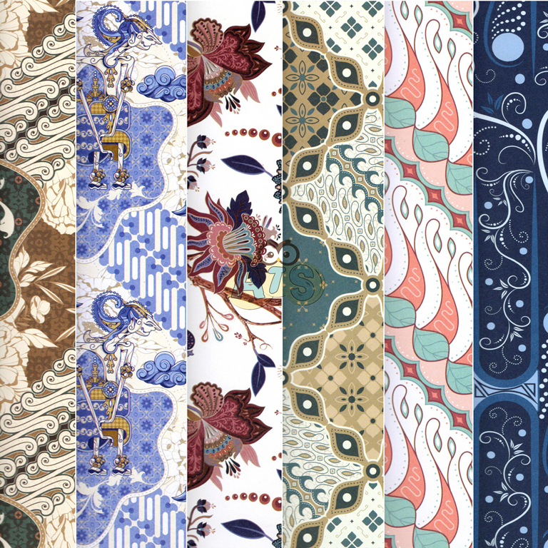 Jual Kertas Kado Batik 2025 Sansan Wawa 63.5 x 49.5cm | Shopee Indonesia