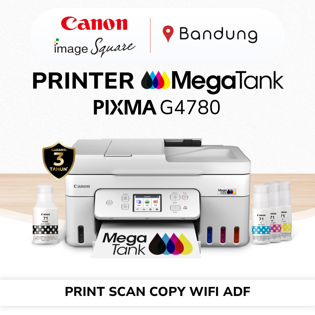 Jual Printer F4 Duplex CANON G4770 ADF Wifi Print Scan Copy Fax ...