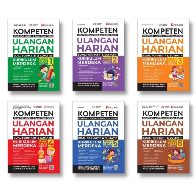 Jual Kompeten Ulangan Harian SD Kurikulum Merdeka | Shopee Indonesia