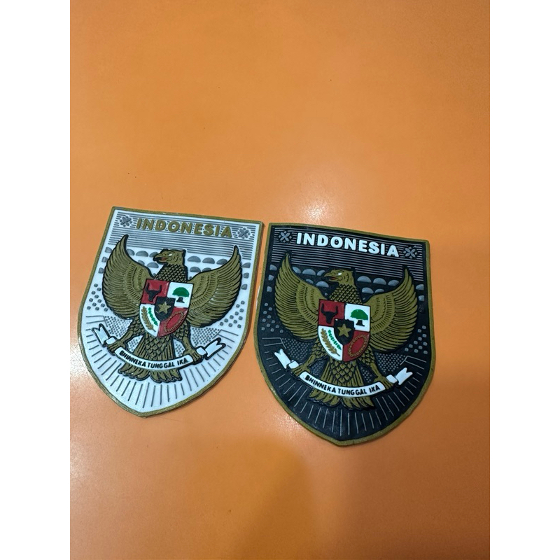 Jual logo garuda timnas terbaru 2025 patch raber karet elastis timbul ...