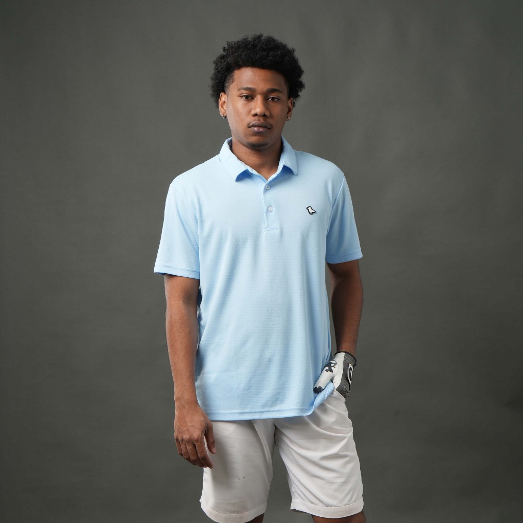 Jual Sky Blue - Albatross Dri Fit Polo Sports Fashion Tennis Golf Shirt ...