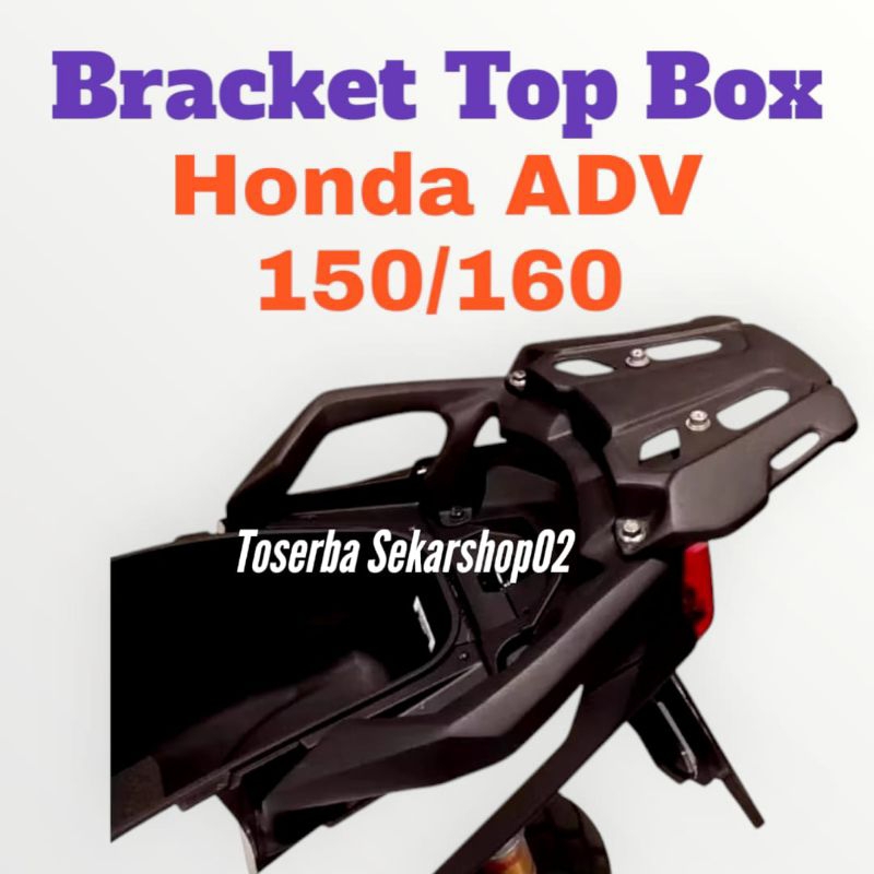 Jual Bracket breketTop Box Honda ADV 150/160 Model Robot behel belakang ...