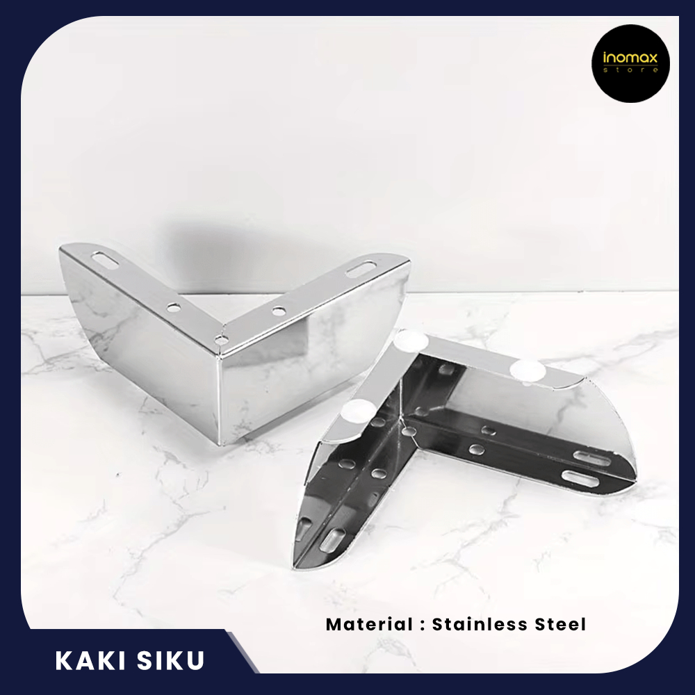 Jual KAKI SOFA SIKU/KAKI SOFA MODEL L STAINLESS - BAHAN BAKU SOFA ...
