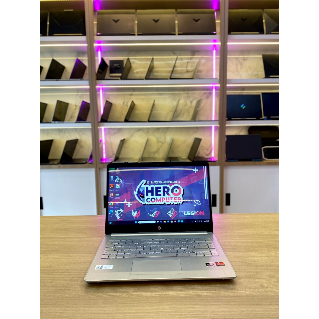 Jual Laptop HP 14S-FQ1009AU AMD Ryzen 3 5000 Series | Shopee Indonesia